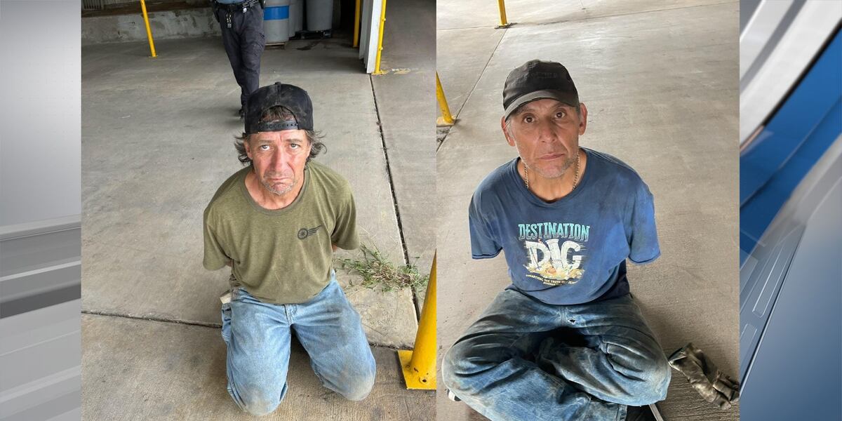 Two Men Arrested In Hugo Accused Of Stealing Copper